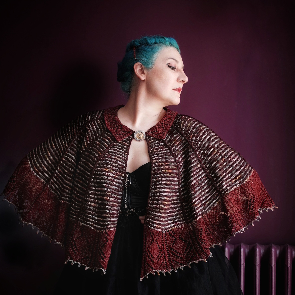 Midnight Slayer Kit (Hand-Dyed Yarn) – Martin's Lab