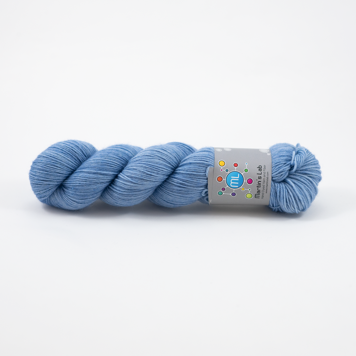 Tough Sock - Cerulean (Hand-Dyed Yarn) – Martin's Lab
