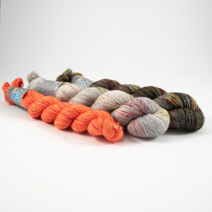 Masgot Wrap Kit (Hand-Dyed Yarn) – Martin's Lab