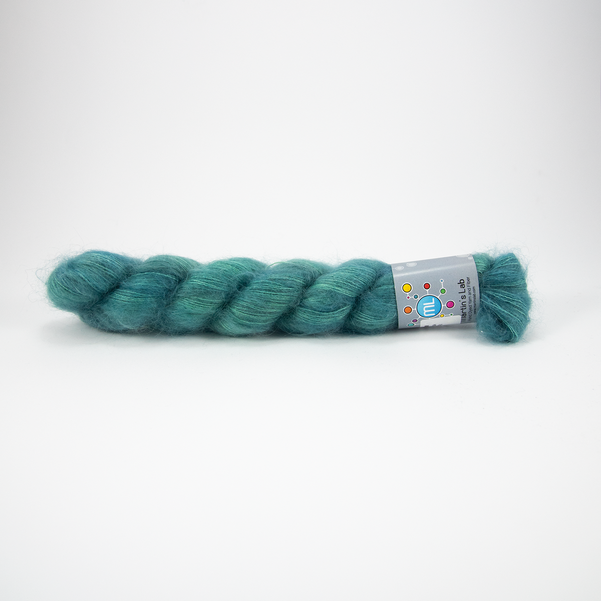 Silky Mohair - Algae (Hand-Dyed Yarn) – Martin's Lab