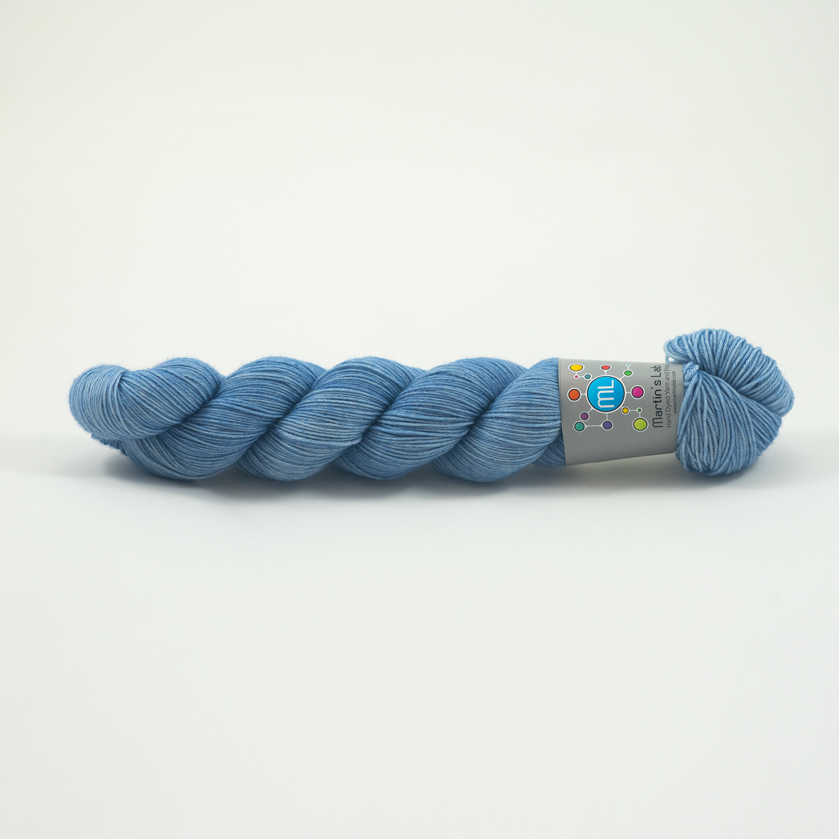 Comfy Merino - Cerulean (Hand-Dyed Yarn) – Martin's Lab